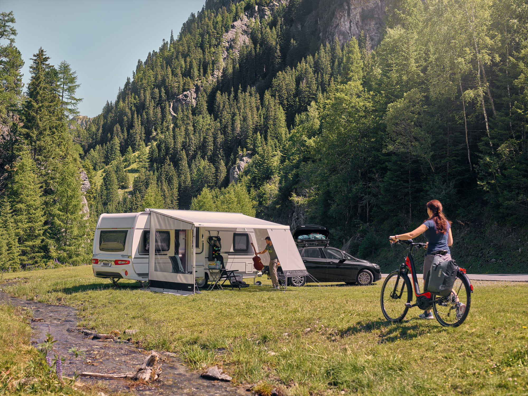 Thule Rain Blocker G2 Side for Caravan - Hill View Awnings