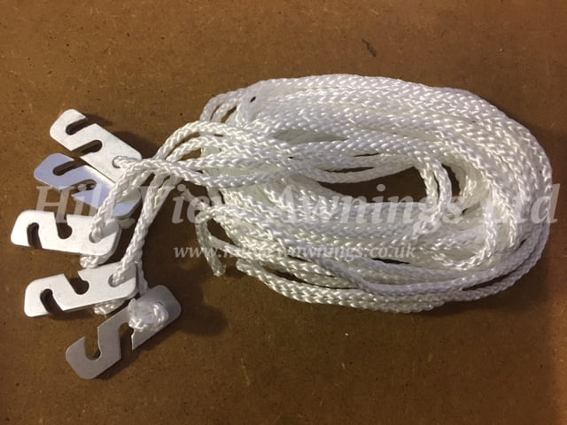 Nylon Cord & Cord Lock 5pcs - Hill View Awnings
